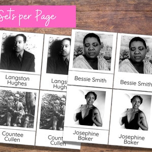 Artists of the Harlem Renaissance Montessori Culture 3 Part | Etsy