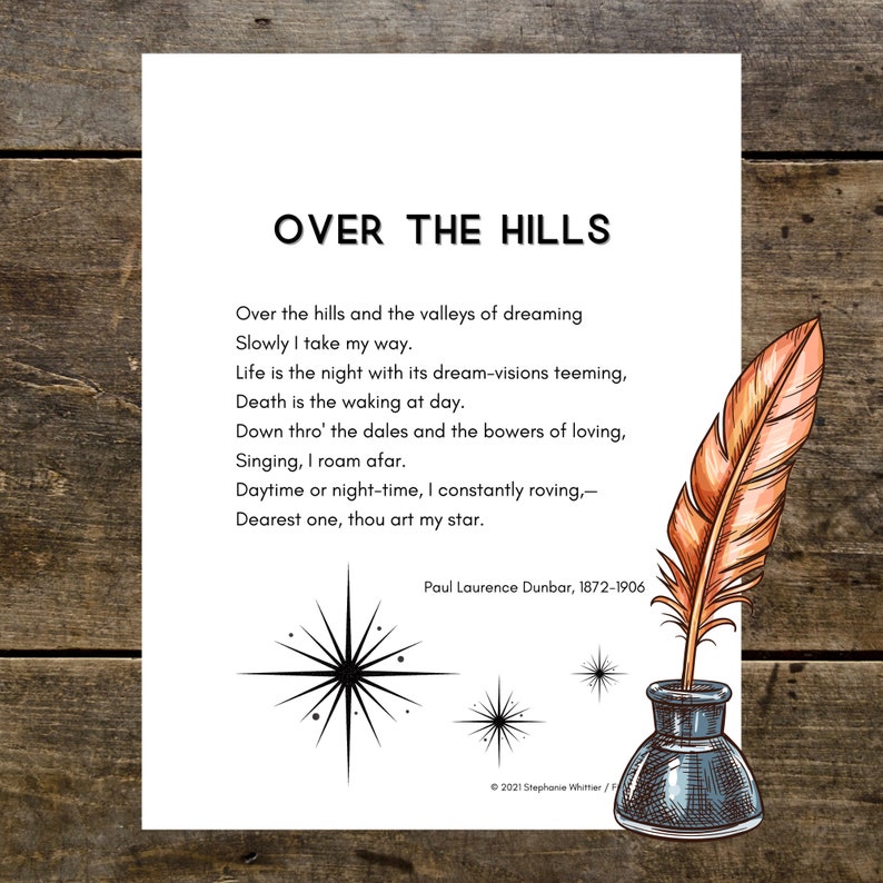 The Poetry of Paul Laurence Dunbar / Poems & Resources / Black History ...