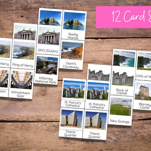 BUNDLE: Ireland Irish Culture Montessori 3-part Cards Set Food ...