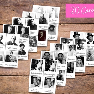 Artists of the Harlem Renaissance Montessori Culture 3 Part | Etsy