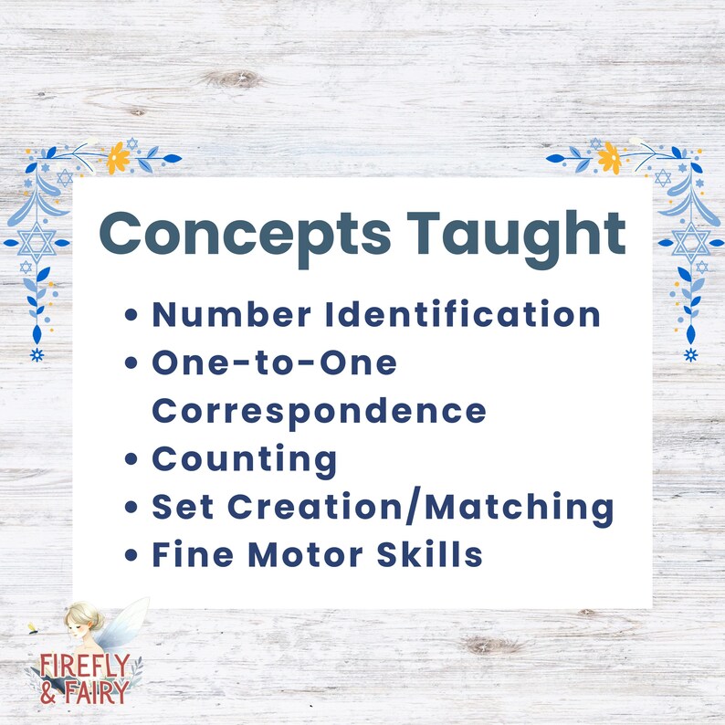 Hanukkah Counting Game | Latke Numbers 1-10 Activity | Preschool Math ...