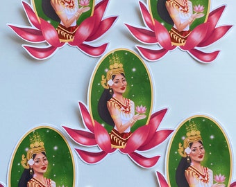 Khmer Sticker King Naga Khmer Dragon Khmer Art Yak - Etsy