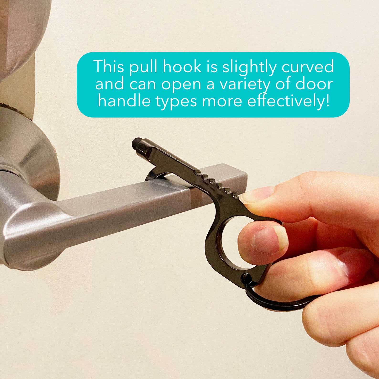 2 Pack Contactless No Touch Door Opener With Key Ring and | Etsy