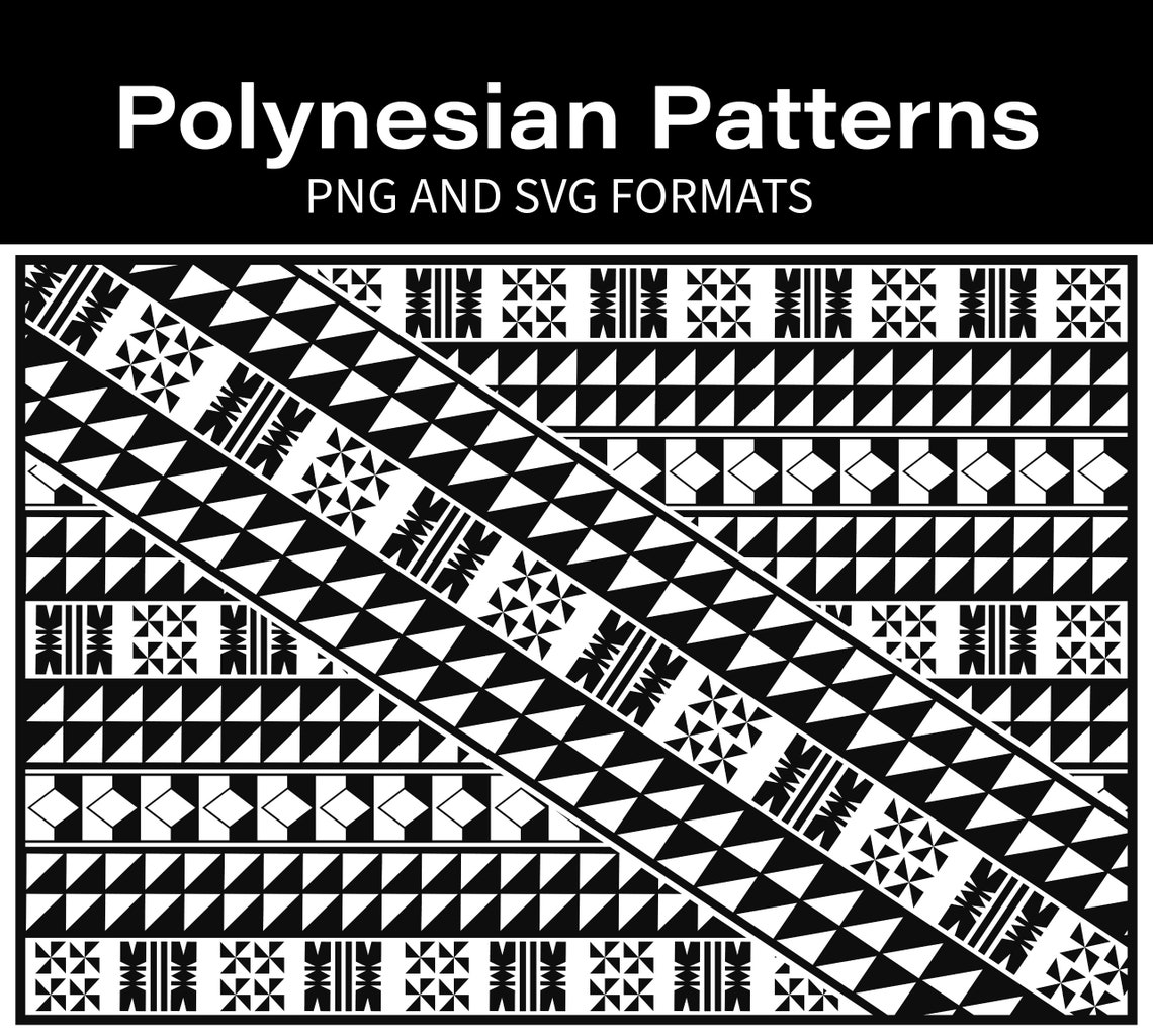 Polynesian Tribal Patterns | Polynesian Fijian Patterns | Polynesian ...