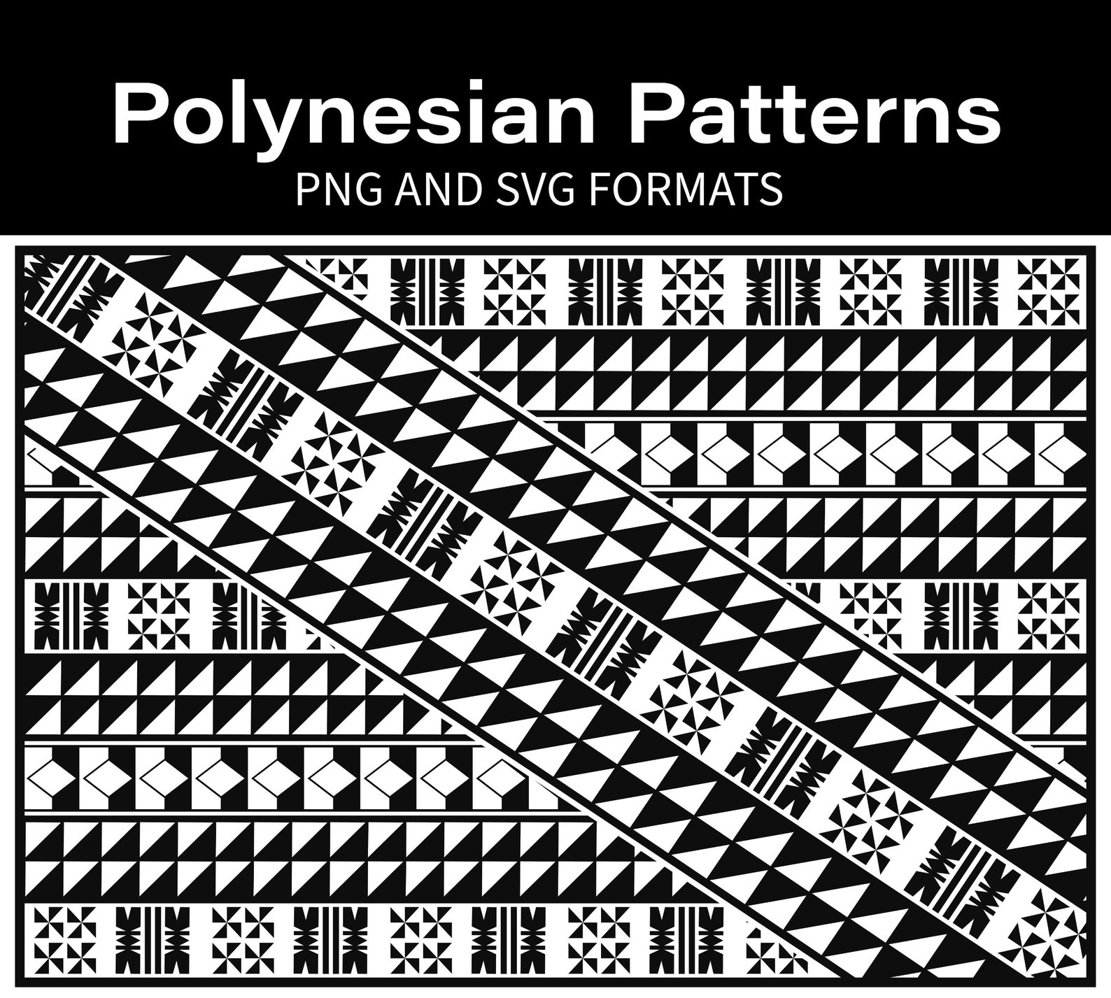 Polynesian Tribal Patterns | Polynesian Fijian Patterns | Polynesian ...