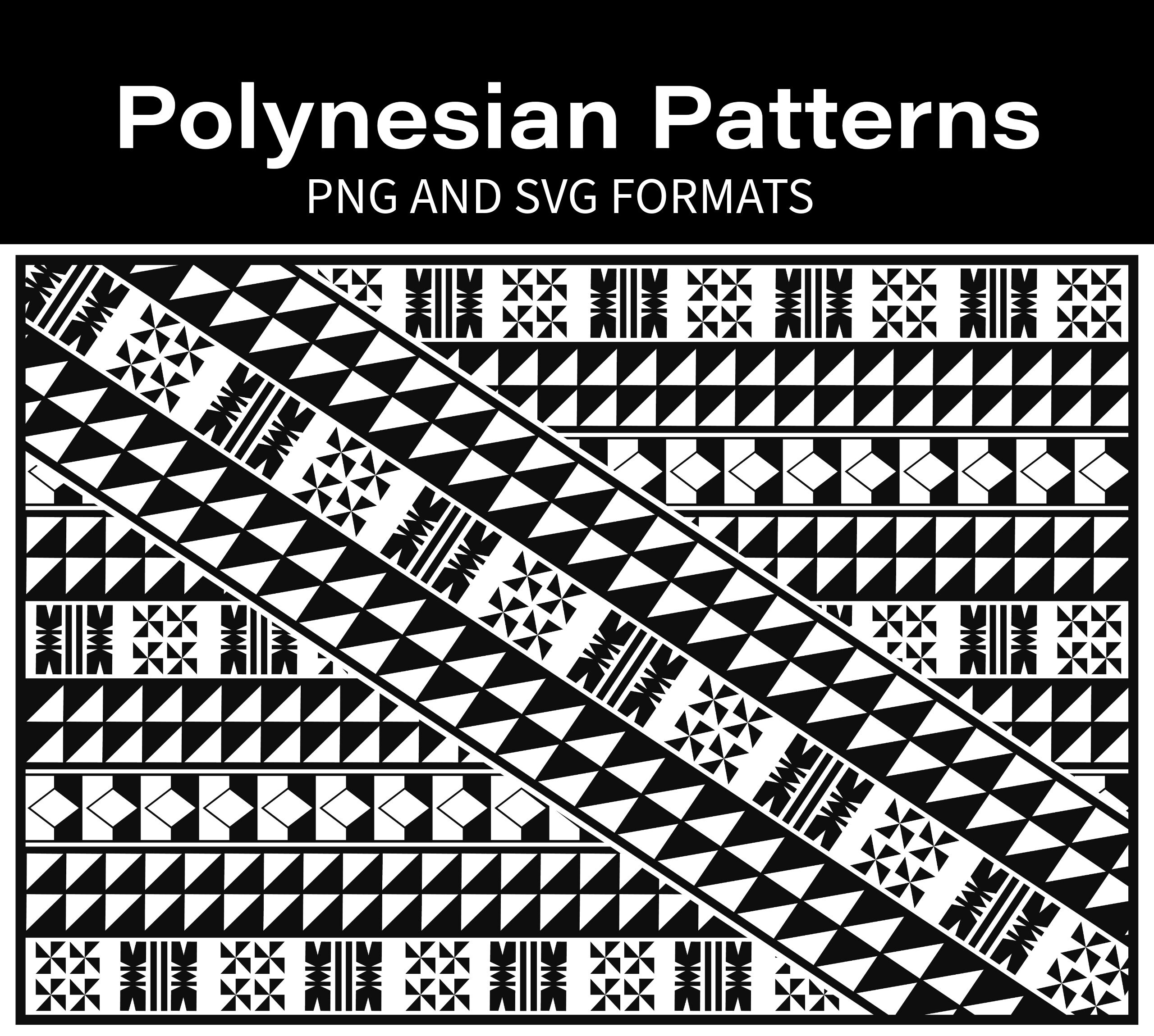Polynesian Tribal Patterns | Polynesian Fijian Patterns | Polynesian ...