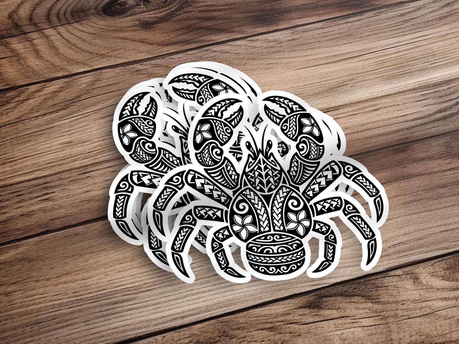 Tribal Coconut Crab SVG, PNG, Polynesian Tattoo, Samoan Design, Digital ...