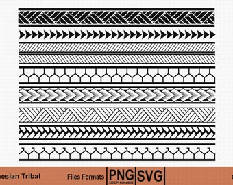 Polynesian Tribal SVG and PNG Graphic - Etsy Australia