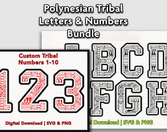 Polynesian Tribal SVG and PNG Graphic - Etsy Australia