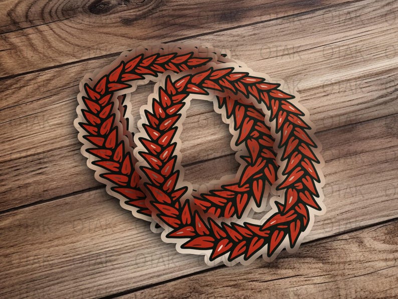 Samoa Ula Fala Necklace SVG PNG, Polynesian Lei Clipart (digital ...
