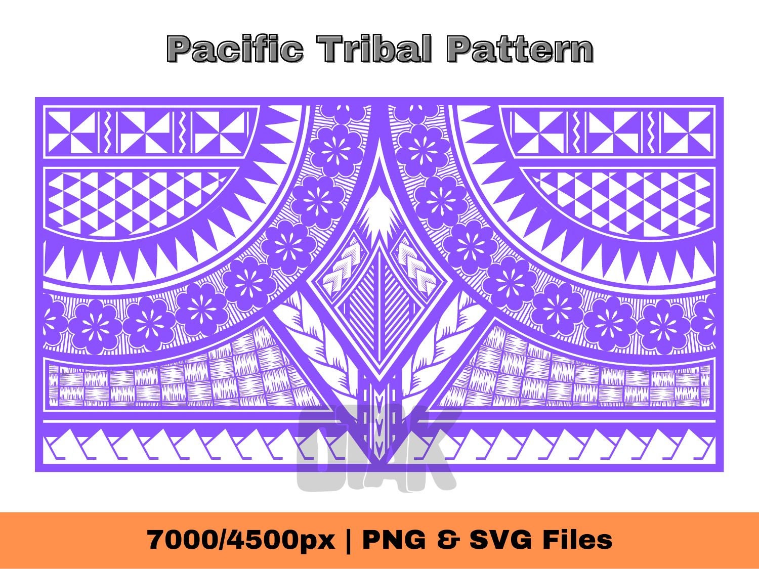 Polynesian Tribal SVG and PNG Graphic Mix Pacific Tribal - Etsy