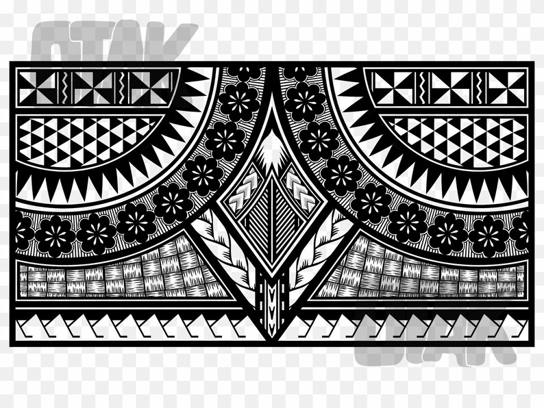 Mix Pacific Tribal Graphic Bundle | Melanesian and Polynesian Tribal ...