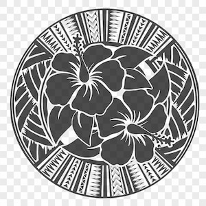 Polynesian Tribal SVG and PNG Graphic Bundle - Etsy