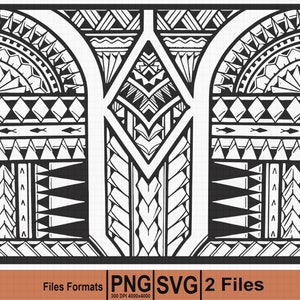 Polynesian Tribal Bundle SVG and PNG Graphics - Etsy
