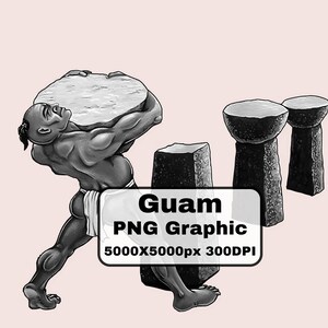 Guam Guahan Graphic PNG | Guam PNG for T-shirt - Etsy