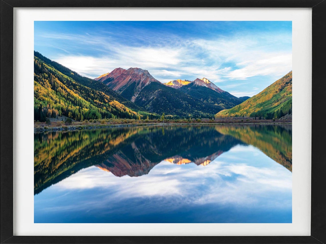 Crystal Lake, Fall, Reflection, Colorado, Mountains, Lake, Morning ...