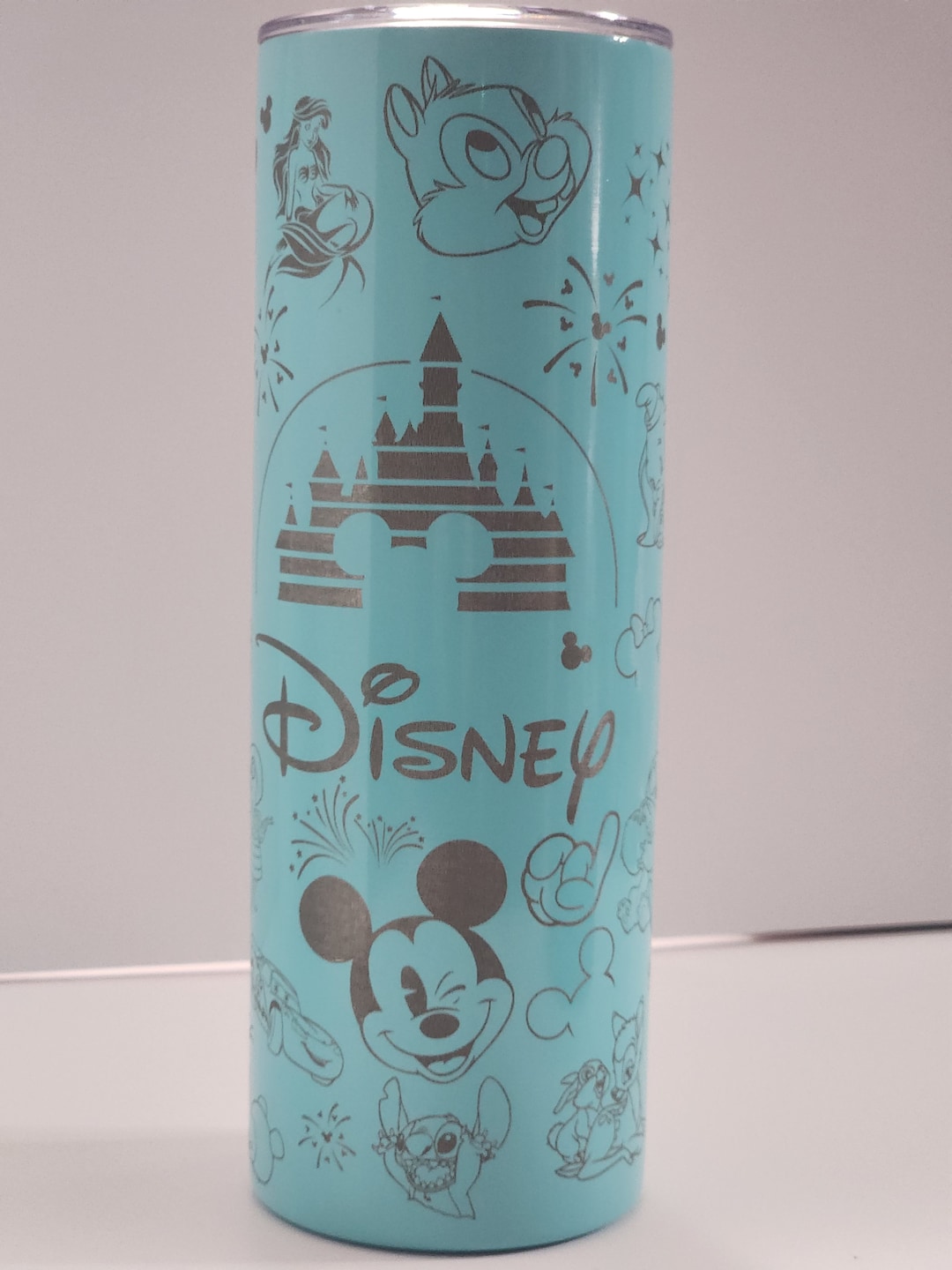 Custom Disney Inspired Laser Engraved 20oz Stainless Steel Tumbler ...