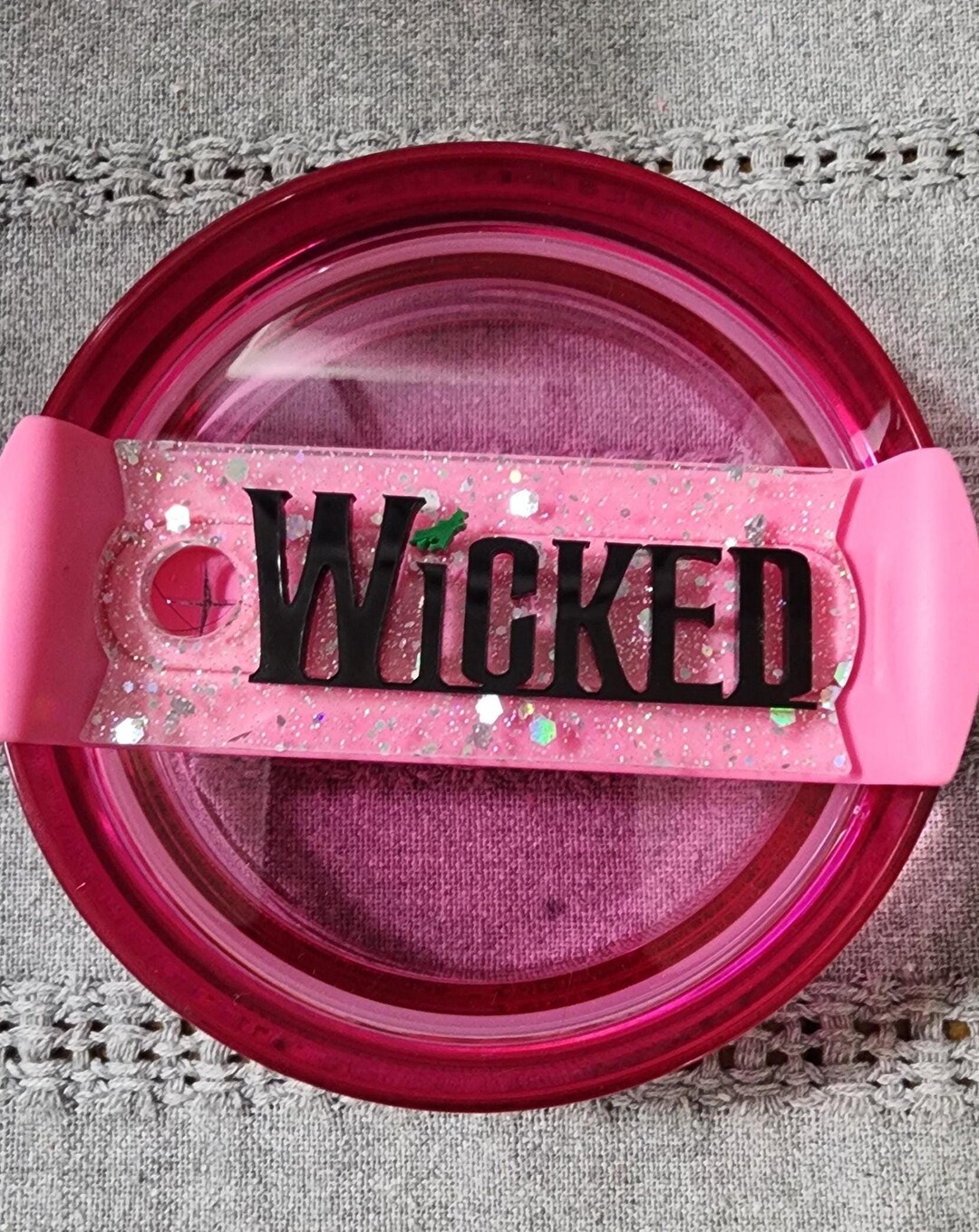 Wicked Stanley Lid Topper: Acrylic Charm for 30/40oz Stanley 2.0 - Etsy