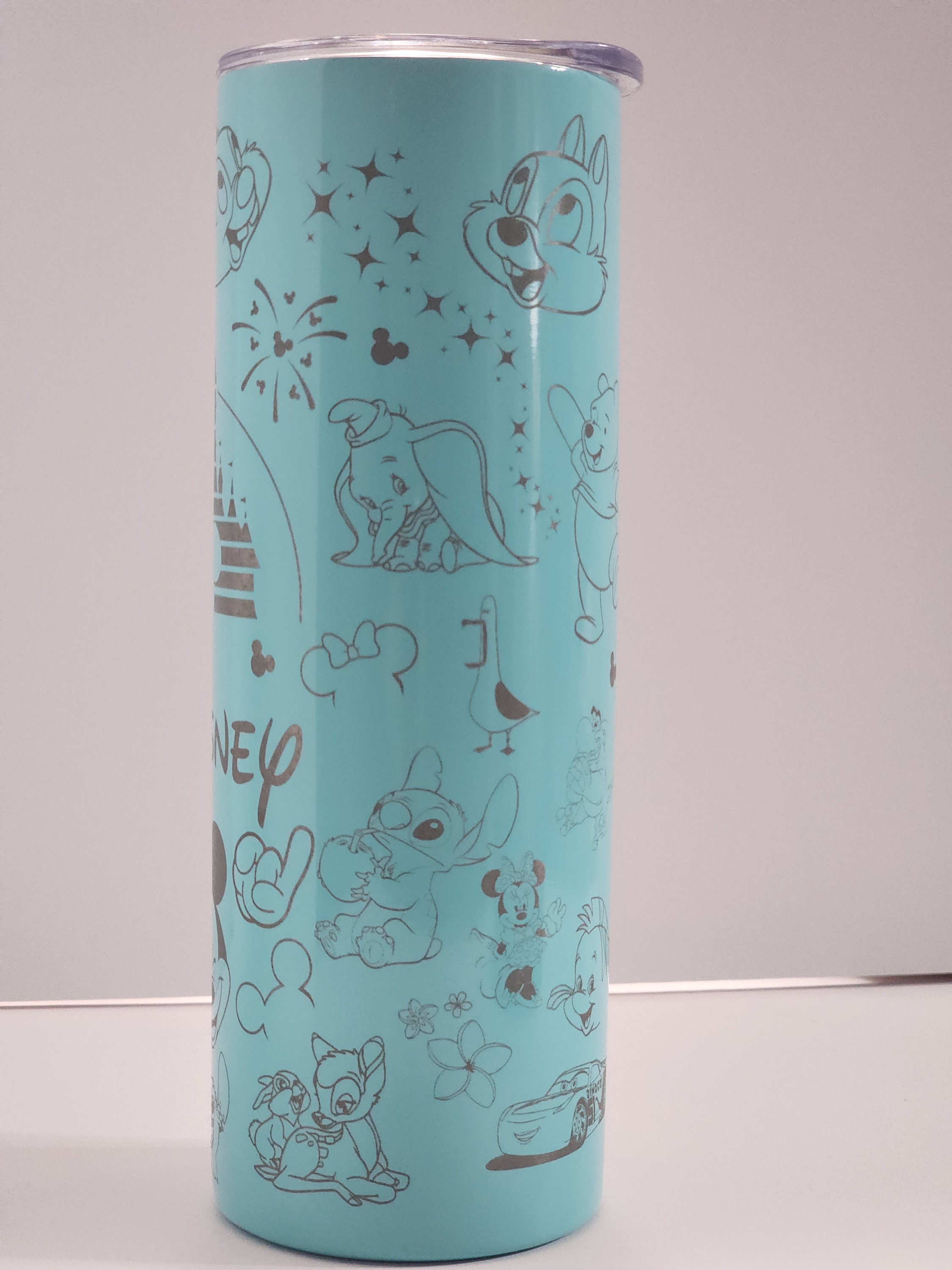 Laser Engraved Disney Tumbler, Stainless Steel 20oz - Etsy