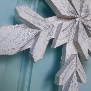 Rustic Wood Snowflake (3 Style Choices)3 Sizes - Etsy