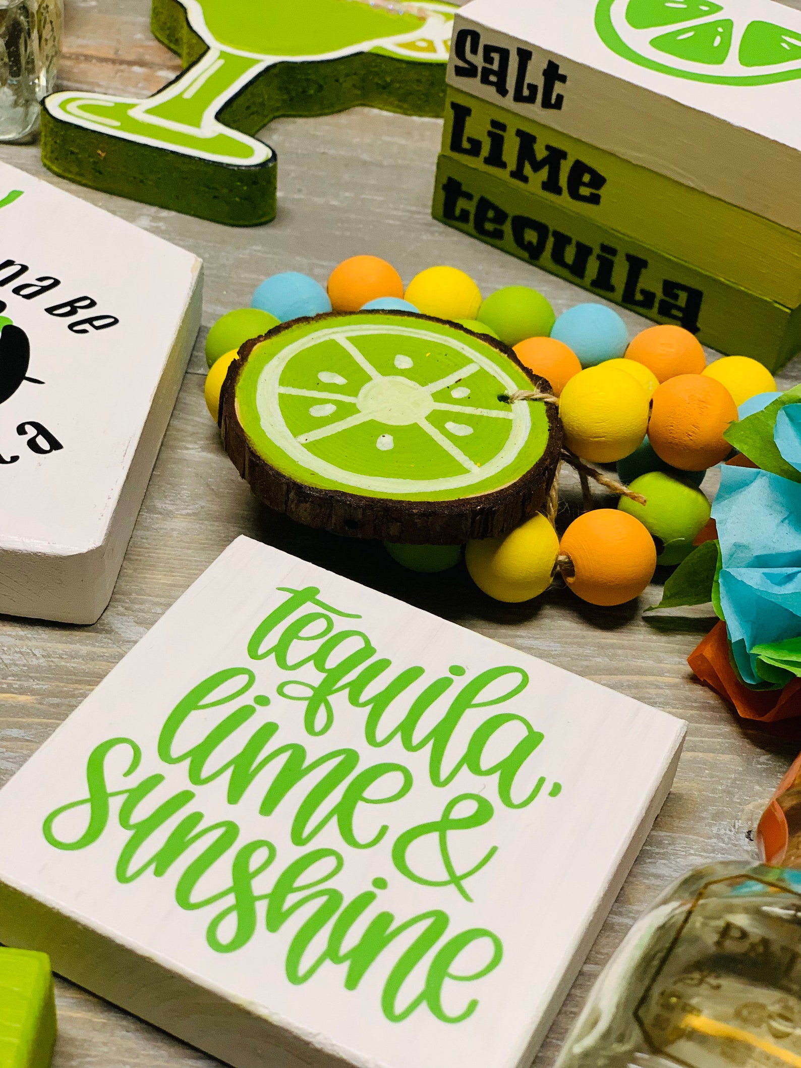 Margarita Time..it's 5 O'clock Somewhere Tier Tray Set - Etsy