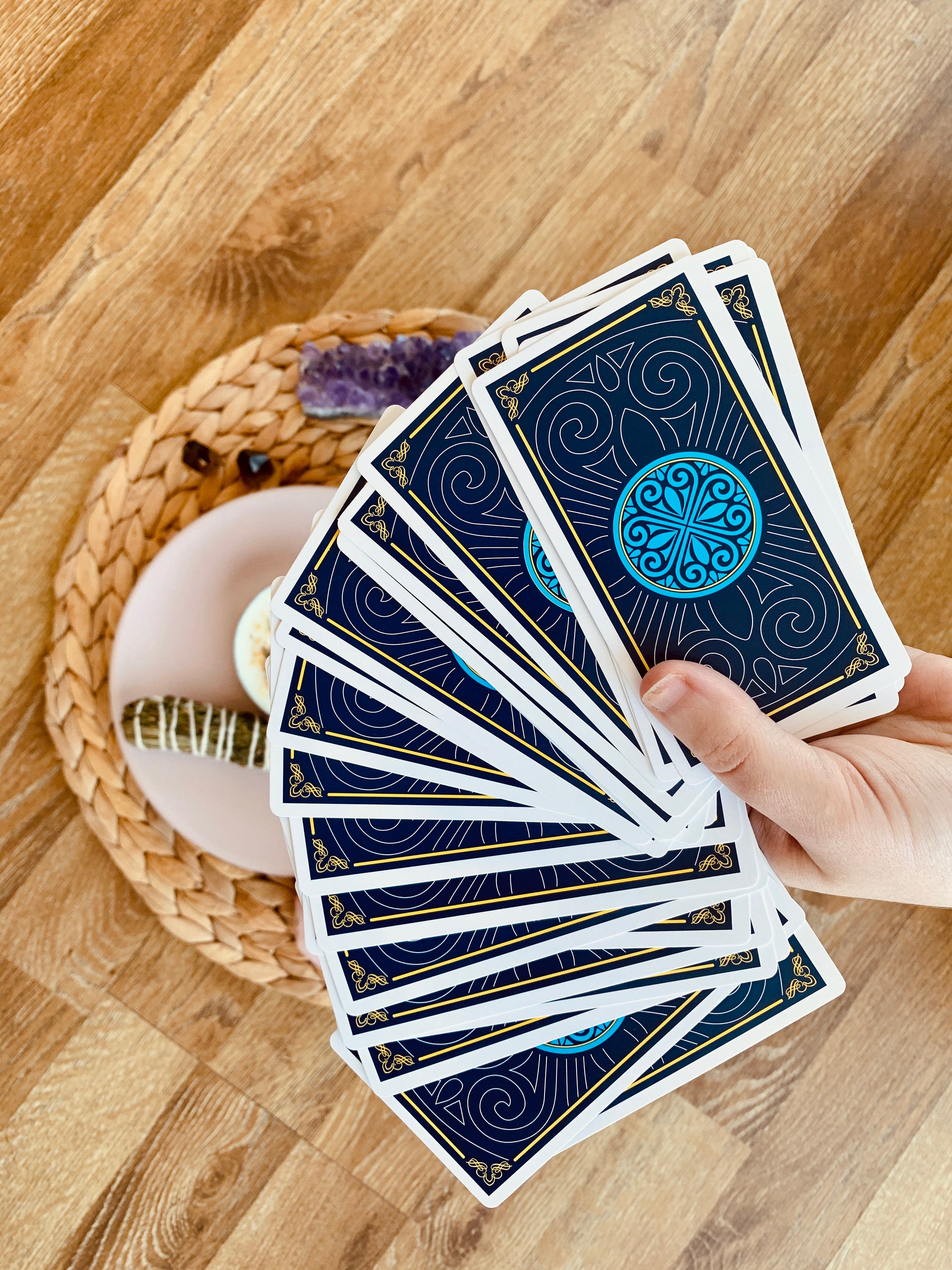 Colorful Tarot Marseille deck. Special edition. | Etsy