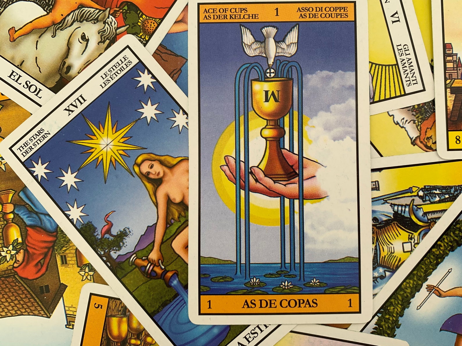 TAROT RDR DECK rider waite | Etsy España