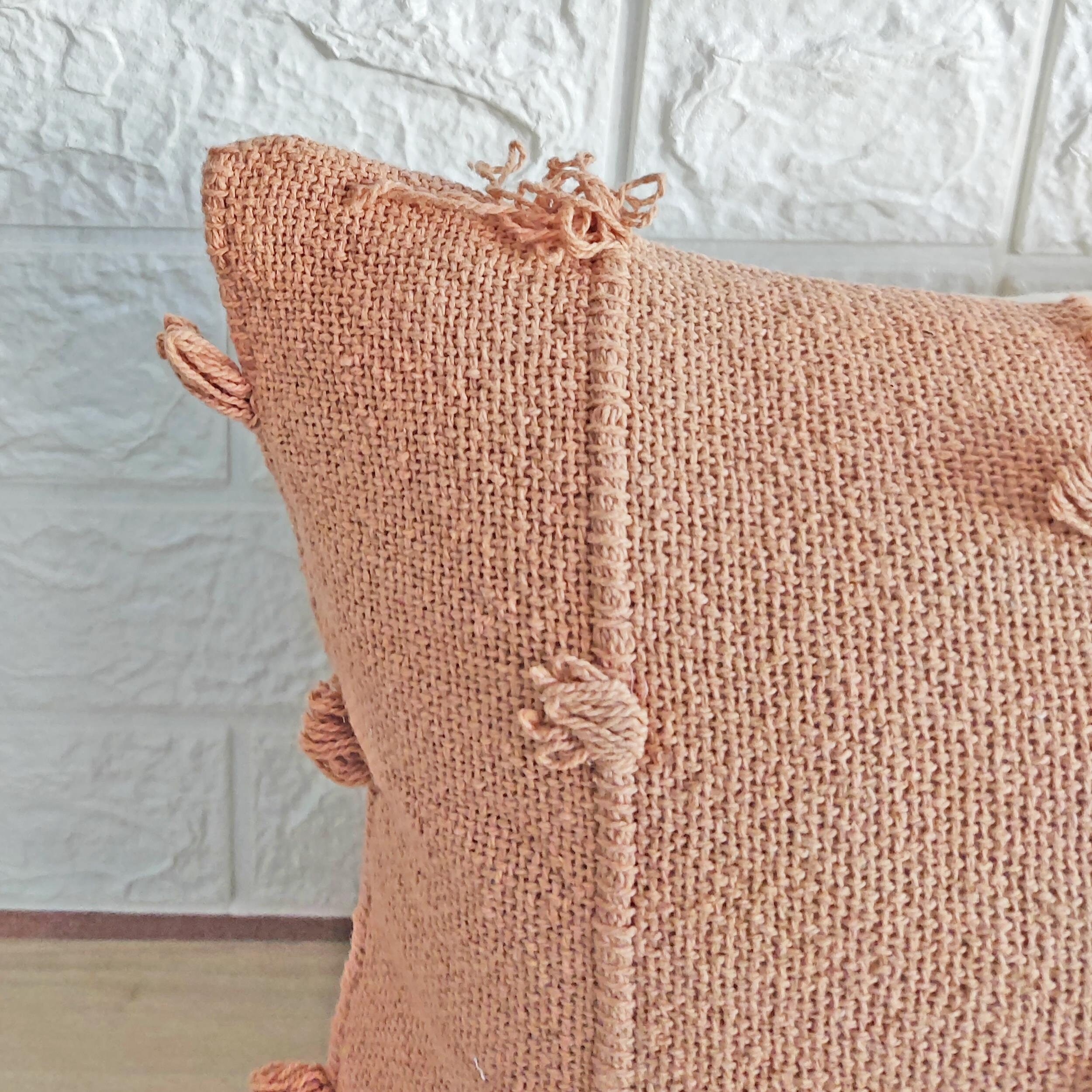 Natural Raw Cotton Hand Loom Woven Hand Dyed Textured Fabric Boho ...