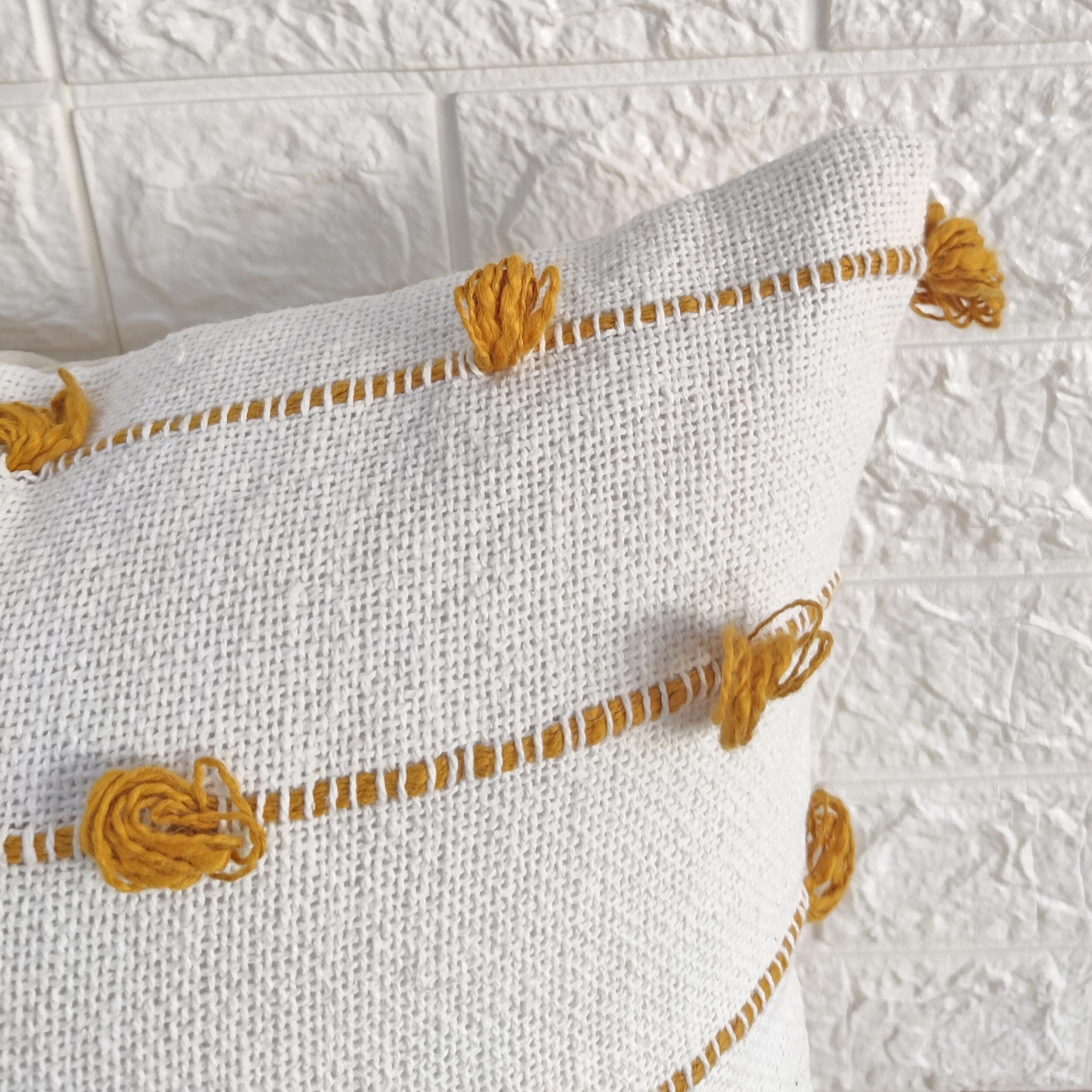 Natural Raw Cotton Hand Loom Woven Hand Dyed Textured Fabric | Etsy