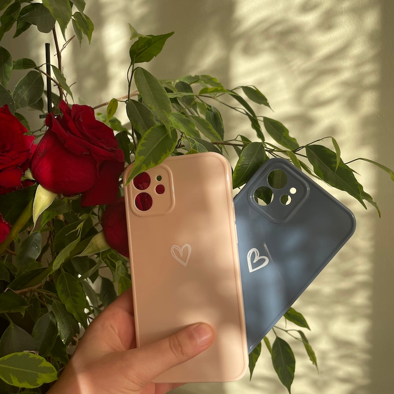 Heart Phone Case - Etsy