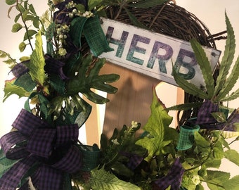 Marijuana Wreath - Etsy