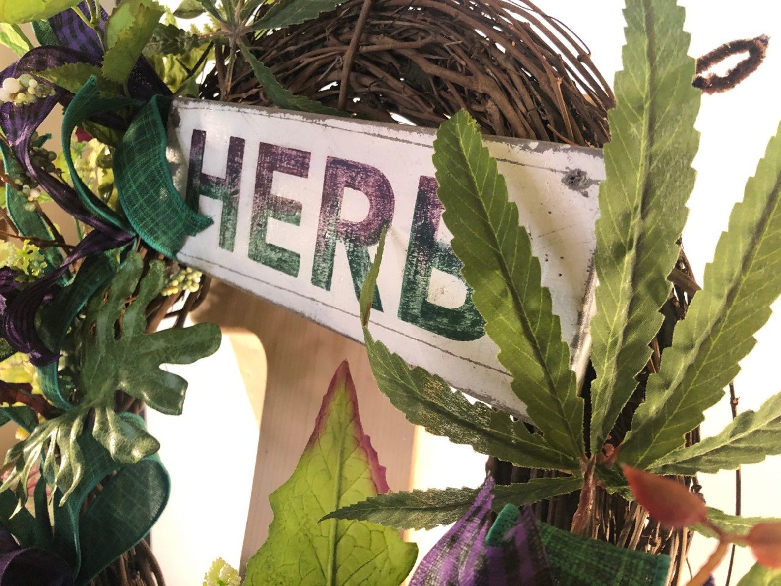 Marijuana Wreath for Front Door, 420 Wreath for Front Door - Etsy