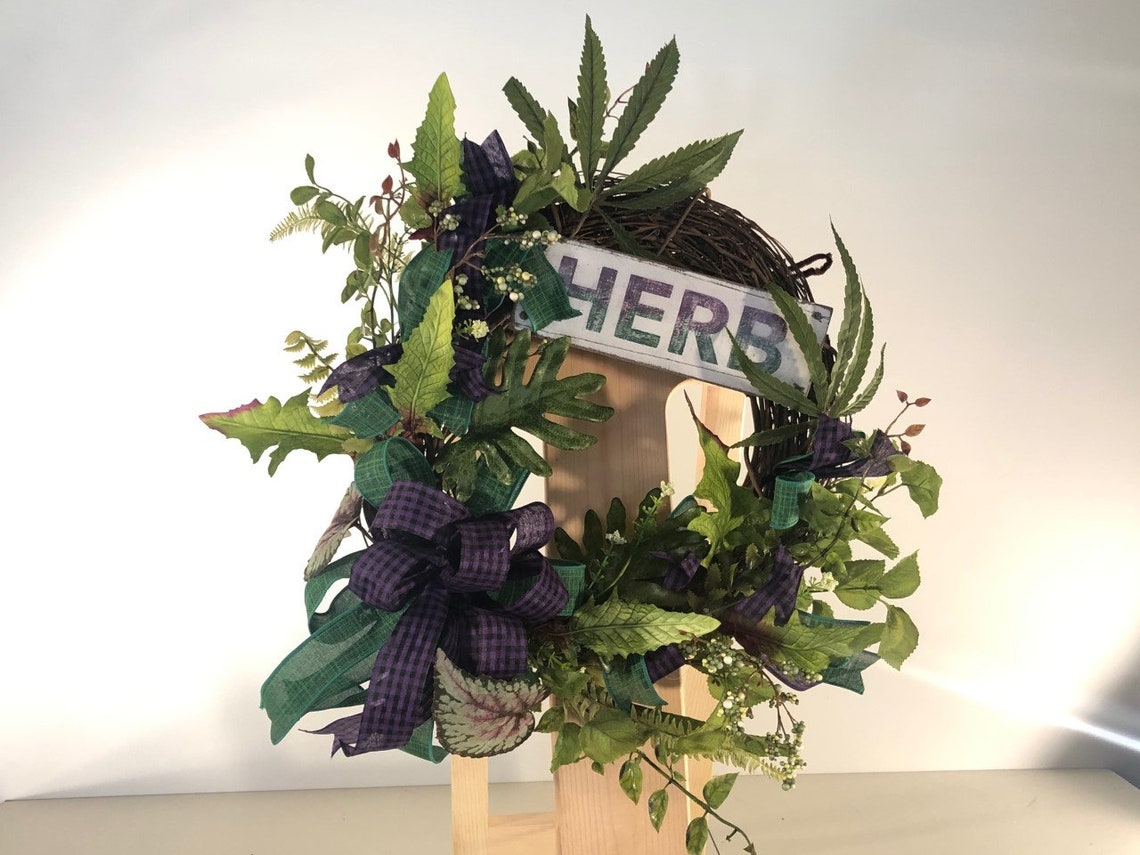 Marijuana Wreath for Front Door, 420 Wreath for Front Door - Etsy