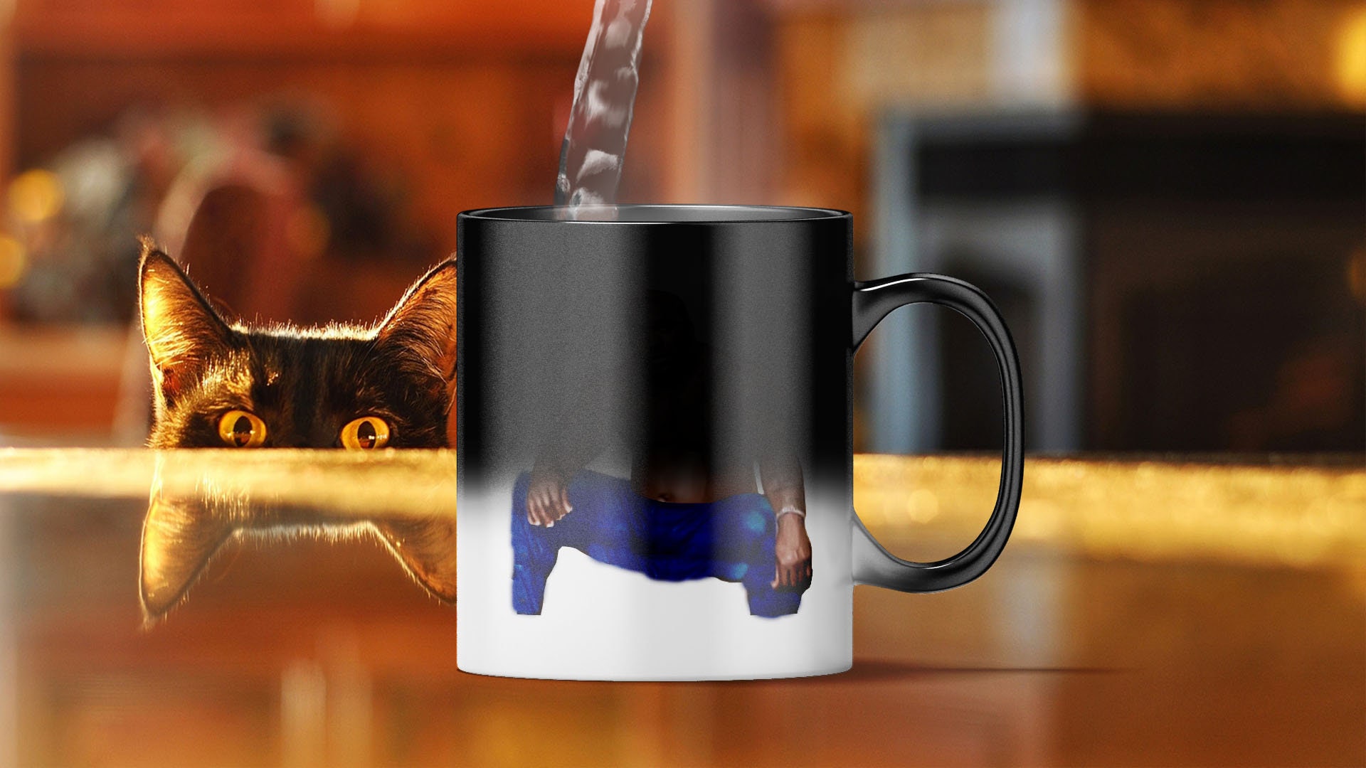 Barry Wood in All His Glory Sitting on Bed Meme Mug Funny Rude Mug ...