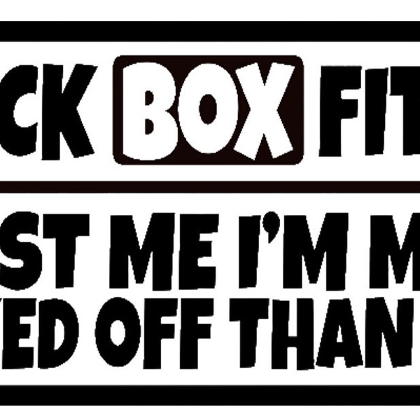 Car Decal Black Box - Etsy