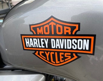 Harley Davidson Vinyl Stickers - Etsy