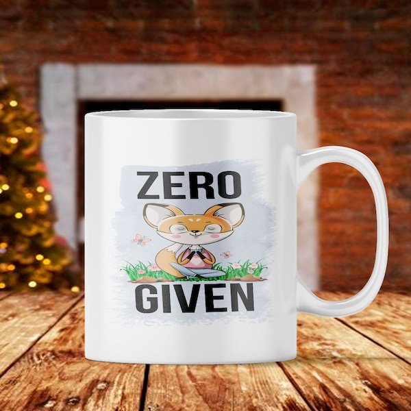 Zero Fox Given Mug - Etsy