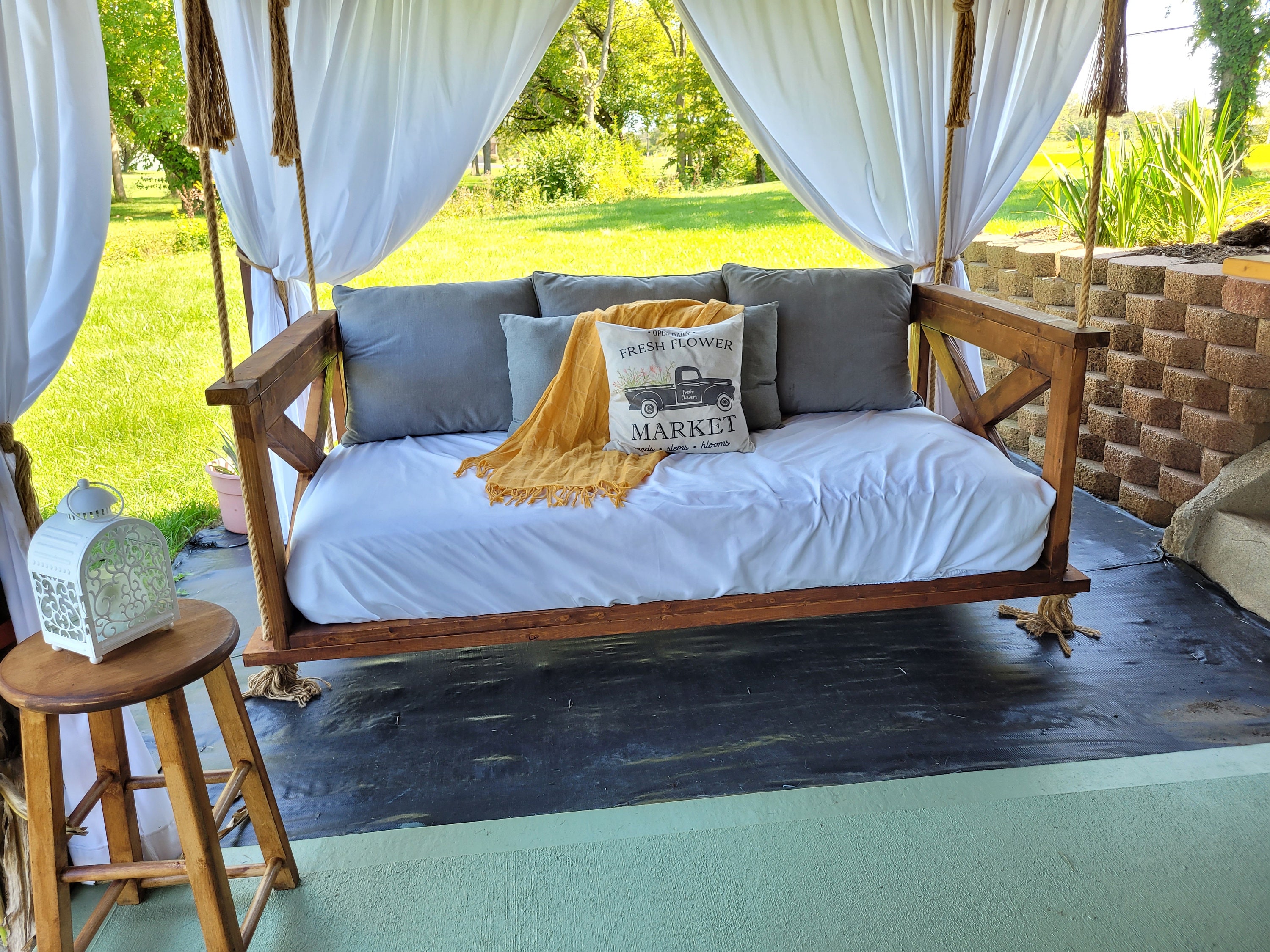 Farmhouse Twin Bed Swing - Etsy