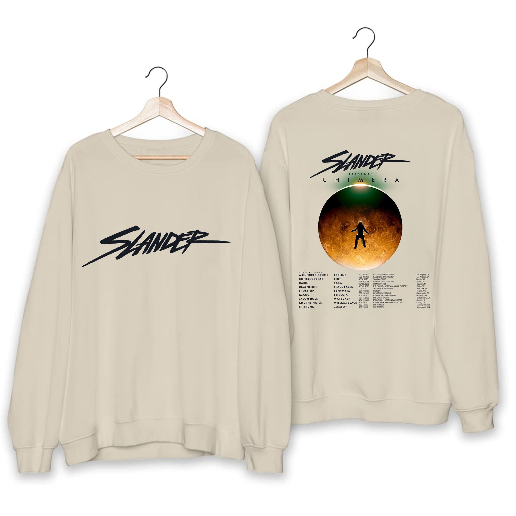 Slander To Hit The Road For 2023 North American Tour Shirt Designed ...