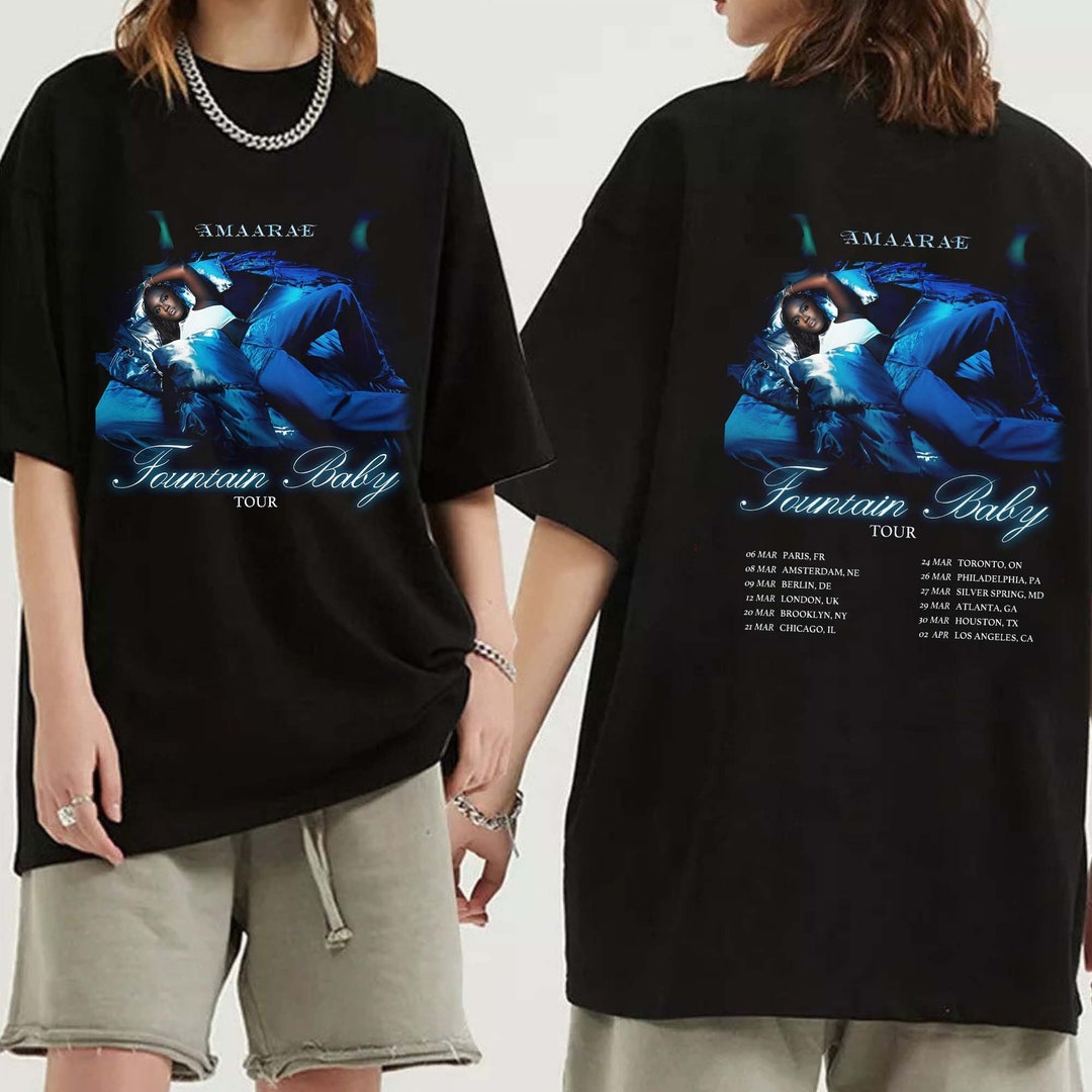 Amaarae Fountain Baby Tour 2024 Shirt Amaarae Fan Shirt - Etsy