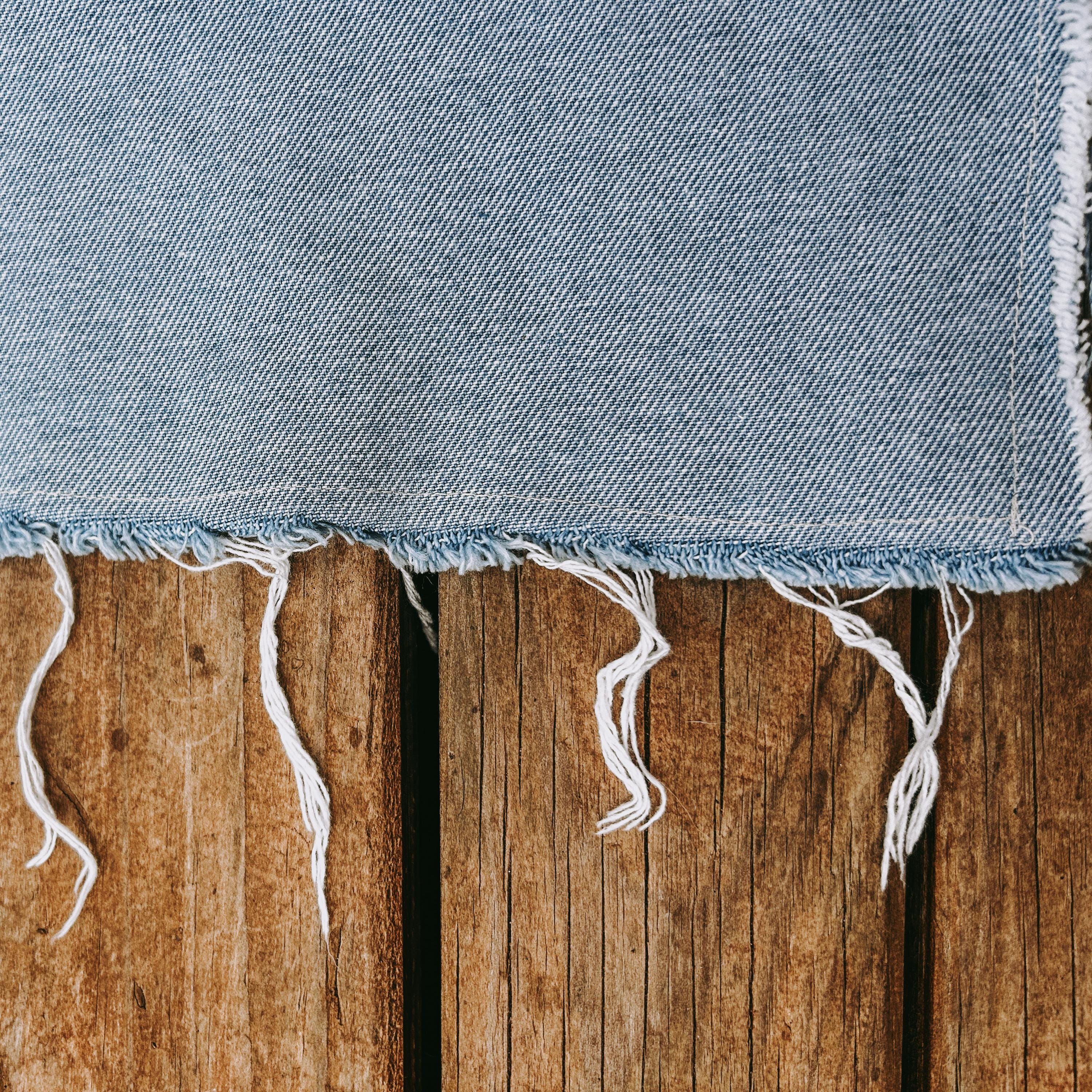 Damn Fine View – Handmade Large Denim Fabric Wall Banner - Etsy