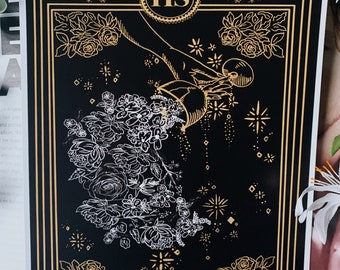 Art & Collectibles Digital Prints Fine Line Tarot Card Print etna.com.pe