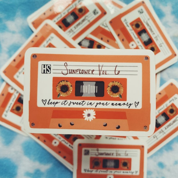 Sunflower Vol. 6 Harry Styles - Etsy
