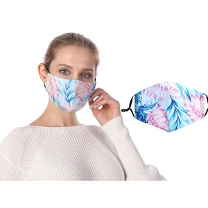 Fashion Face Mask Cover Reusable Washable Multi Layer High Quality ...