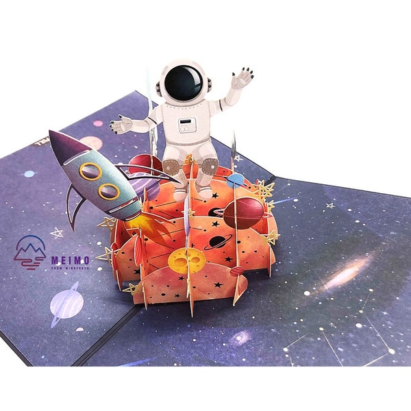 Rocket Pop up Card - Etsy