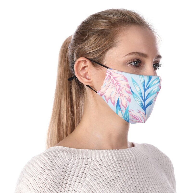 Fashion Face Mask Cover Reusable Washable Multi Layer High - Etsy
