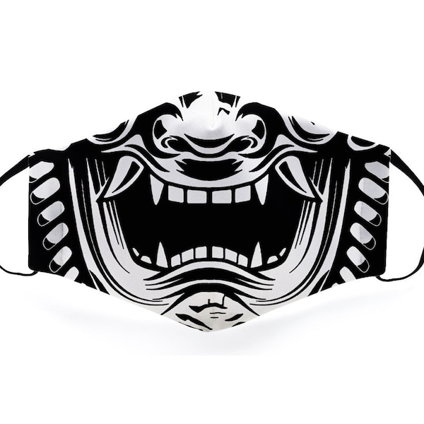 Oni Face Mask - Etsy