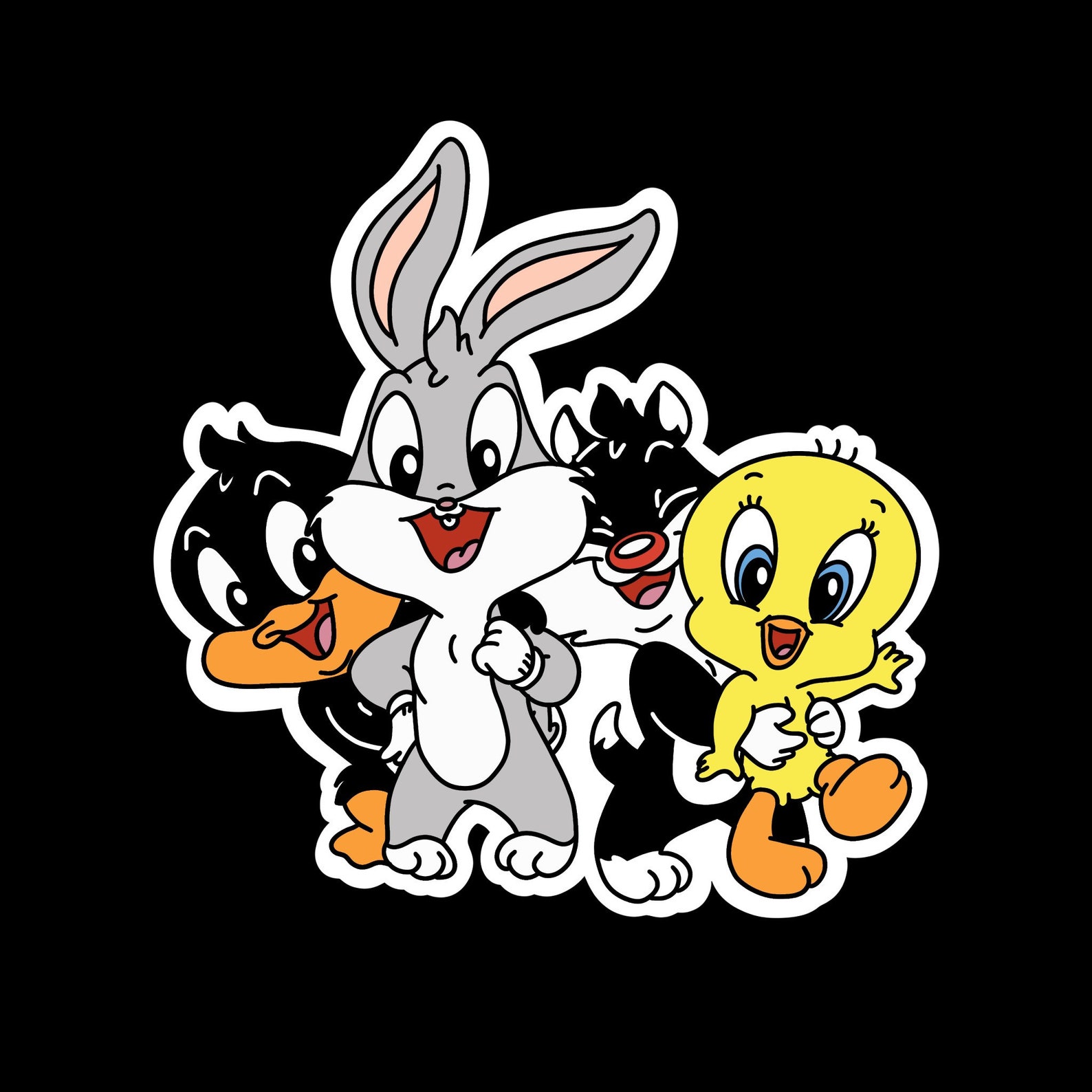 Baby Looney Tunes Wall Stickers at Kate Wardill blog