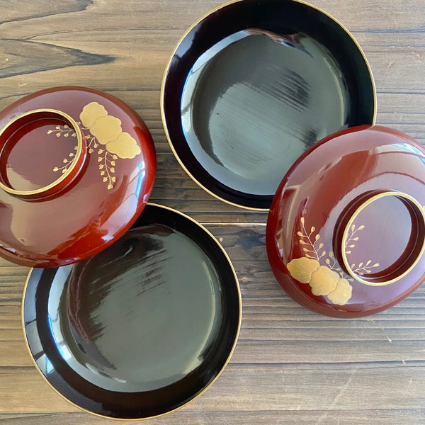 Japanese Lacquerware - Etsy