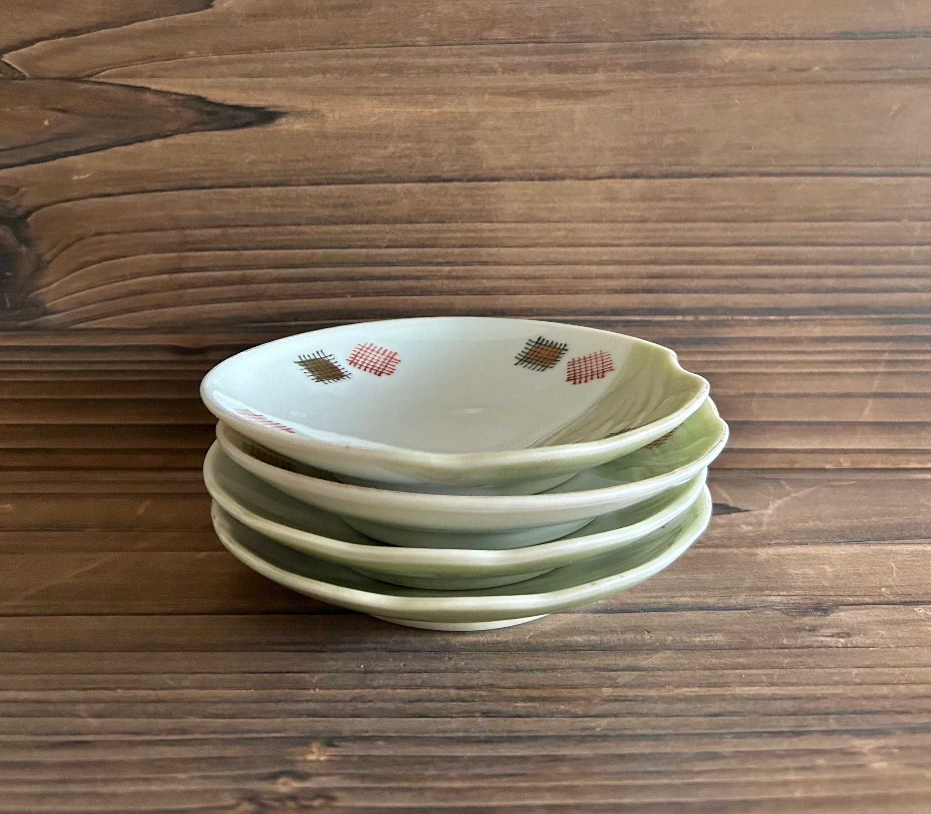 Vintage Japanese Small Plates Set of 4 - Etsy